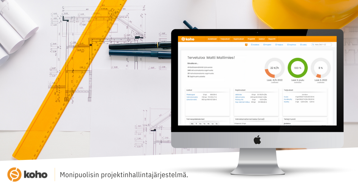 Multifaceted project management for engineering offices | Koho Sales